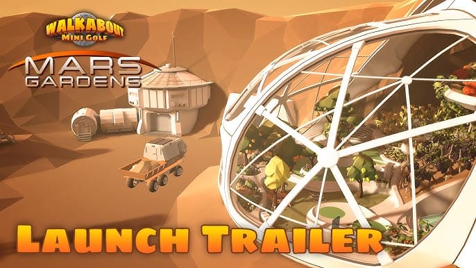 العب الجولف الآن على المريخ! لعبة Walkabout Mini Golf Mars Garden ...